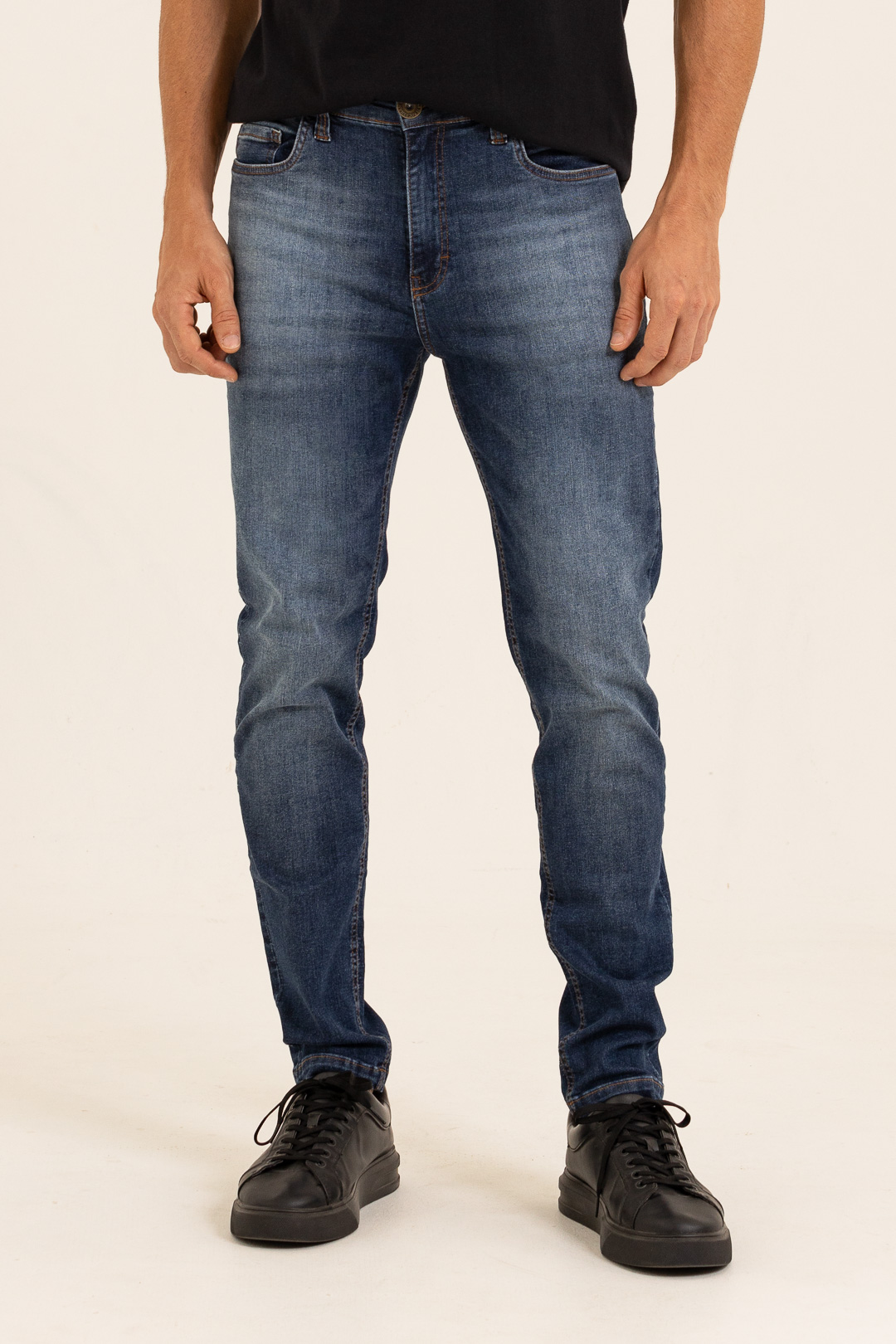 Calça Masculina Super Skinny Cigarrete Indigo Escuro | ROCKSHAM